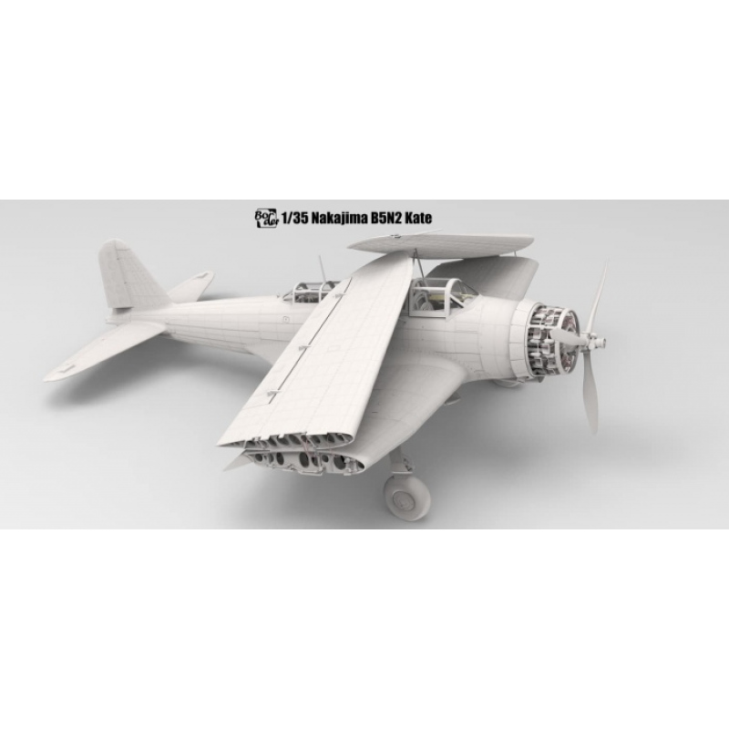 Border Model BF-005 - 1/35 Nakajima B5N2 Type 97 Carrier Attack Bomber ...