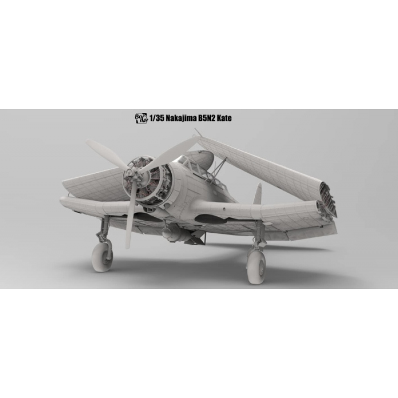 Border Model BF-005 - 1/35 Nakajima B5N2 Type 97 Carrier Attack Bomber ...