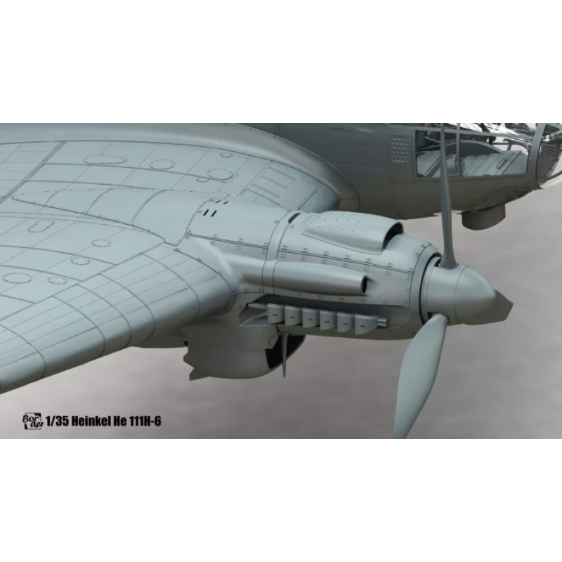Border Model BF-018 - 1/35 WWII German Bomber He 111H-6