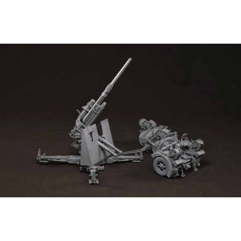 Border Model BT-013 - 1/35 German 88mm Gun Flak36 w. AA-Artillery Crew