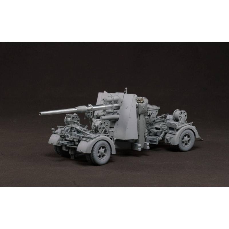 Border Model BT-013 - 1/35 German 88mm Gun Flak36 w. AA-Artillery Crew