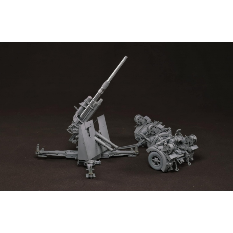 Border Model BT-013 - 1/35 German 88mm Gun Flak36 w. AA-Artillery Crew
