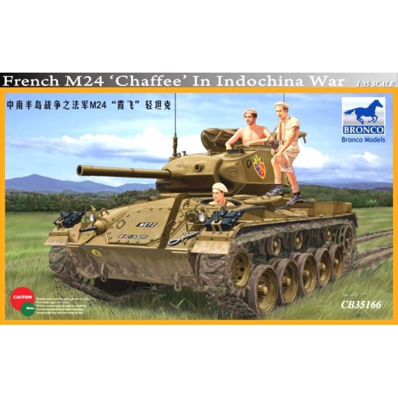 Bronco Models CB35166 - 1/35 French M24 Chaffee in Indochina War