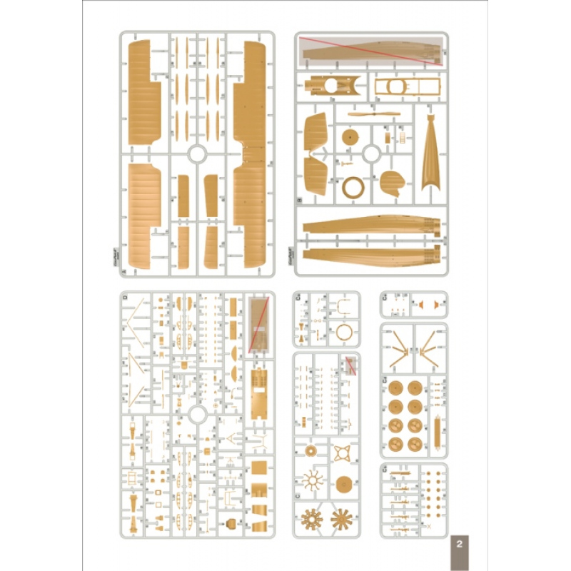 GasPatch Models 48002 - 1/48 Salmson 2A2 mid Type