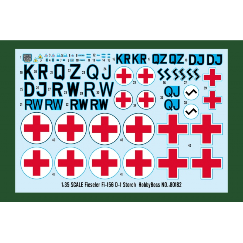 Hobby Boss 80182 - 1/35 Fieseler Fi-156 D-1 Storch