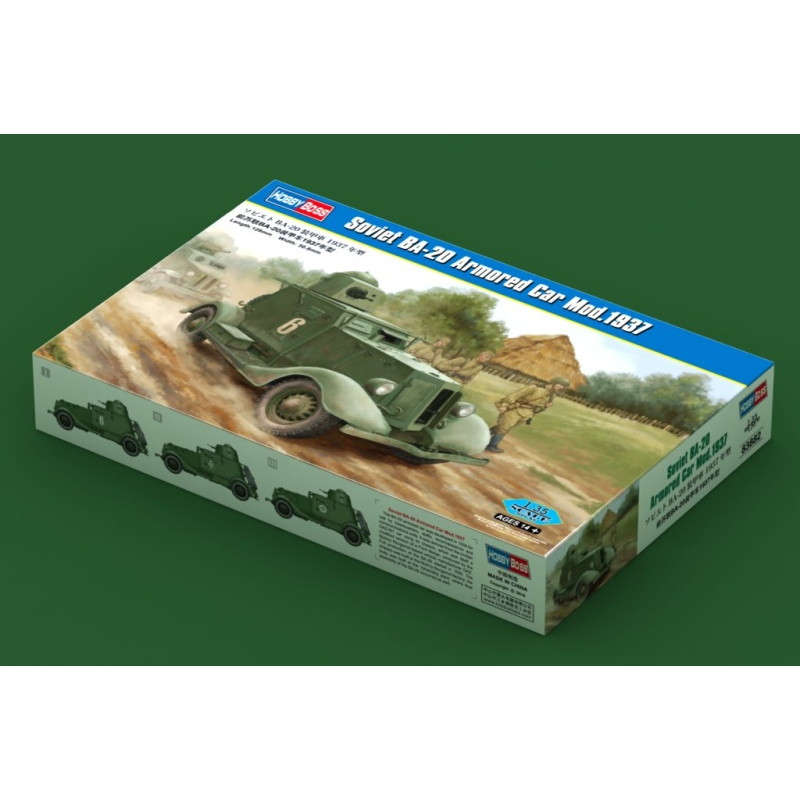 Hobby Boss 83882 - 1/35 Soviet BA-20 Armored Car Mod.1937