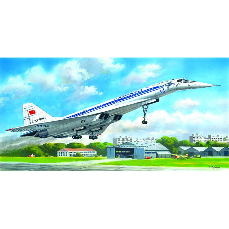 ICM 14402 - 1/144 Tupolev Tu-144D Charger