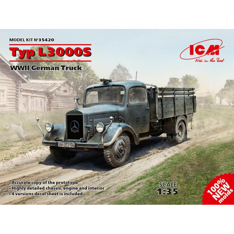ICM 35420 - 1/35 Typ L3000S WWII German Truck