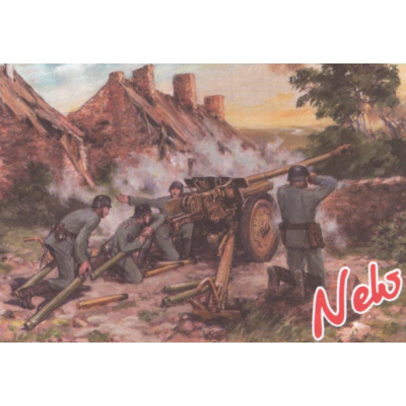 ICM 35801 - 1/35 7,62cm Pak 36(r) w. German Crew