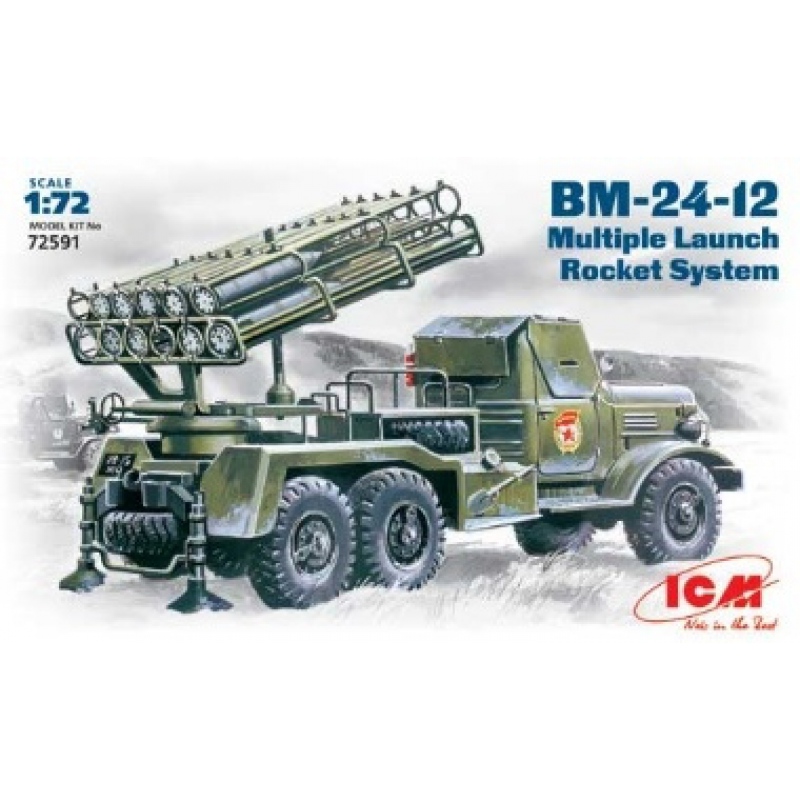 ICM 72591 - 1/72 BM-24-12 MLRS