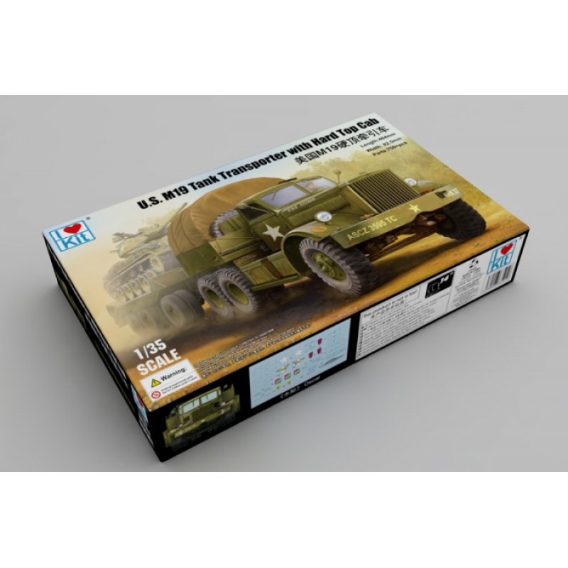 I Love Kit 63501 1/35 US M19 Tank Transporter w. Hard Top Cab