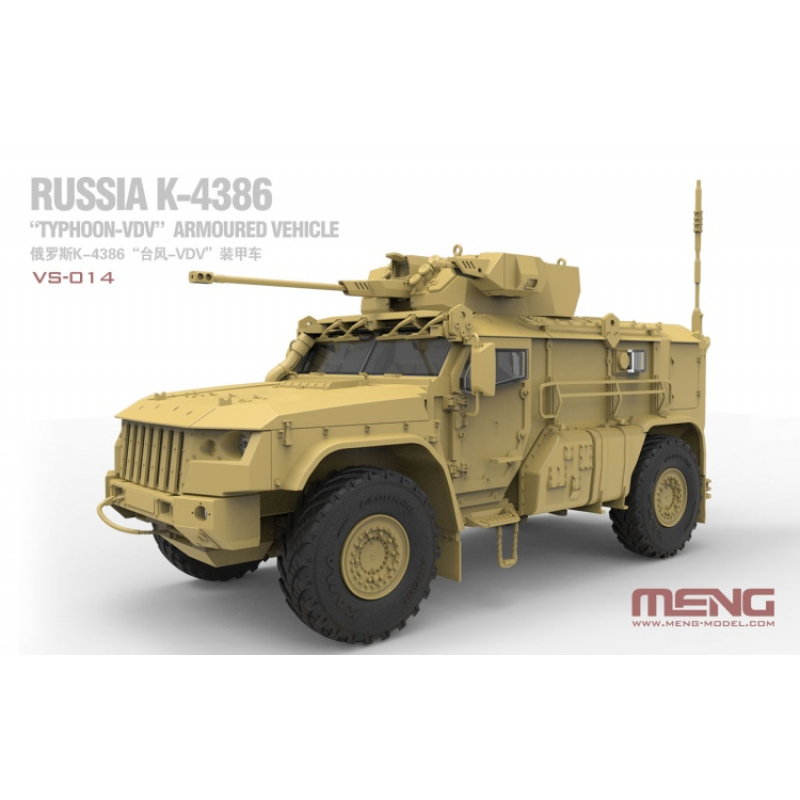 Meng Model VS014 - 1/35 Russian K-4386 Typhoon-VDV Armored Vehicle