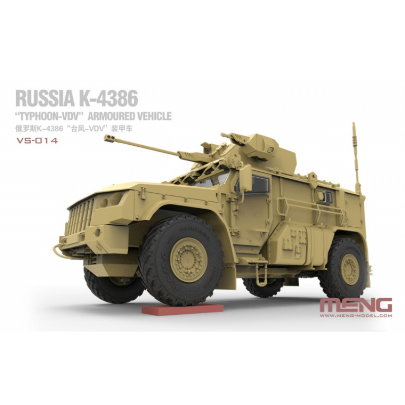 Meng Model VS014 - 1/35 Russian K-4386 Typhoon-VDV Armored Vehicle