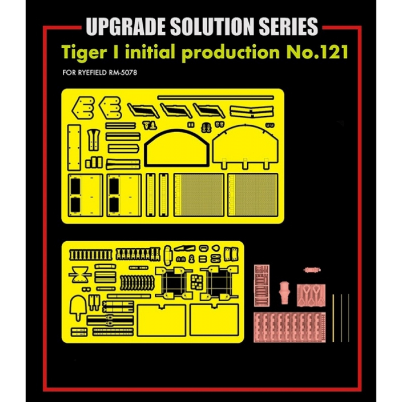 Rye Field Model RM-2038 - 1/35 Tiger I initial Prod. No.121 Upgrade ...