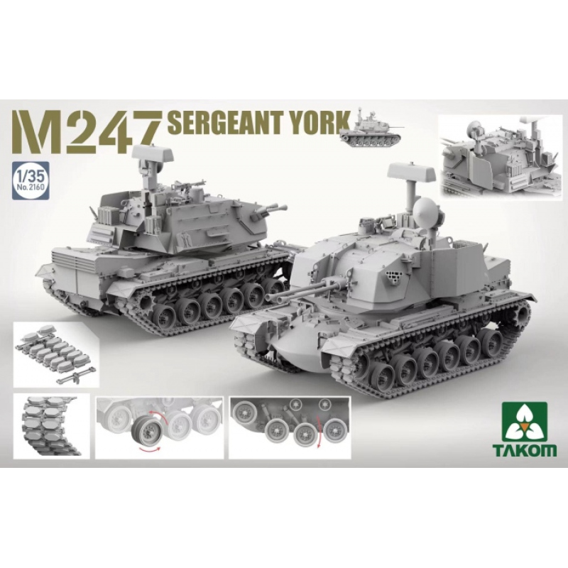 Takom 2160 - 1/35 M247 Sergeant York