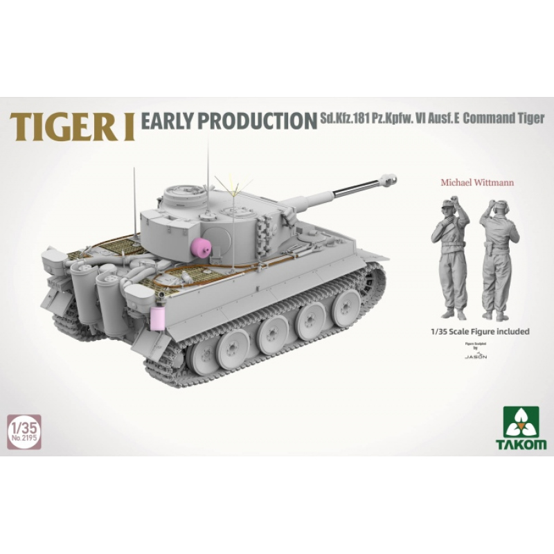 Takom 2195 - 1/35 Tiger I (early Prod.) Command Tiger