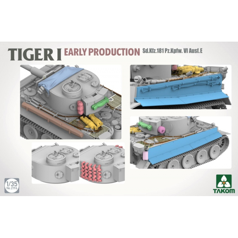 Takom 2196 - 1/35 Tiger I (early Prod.)