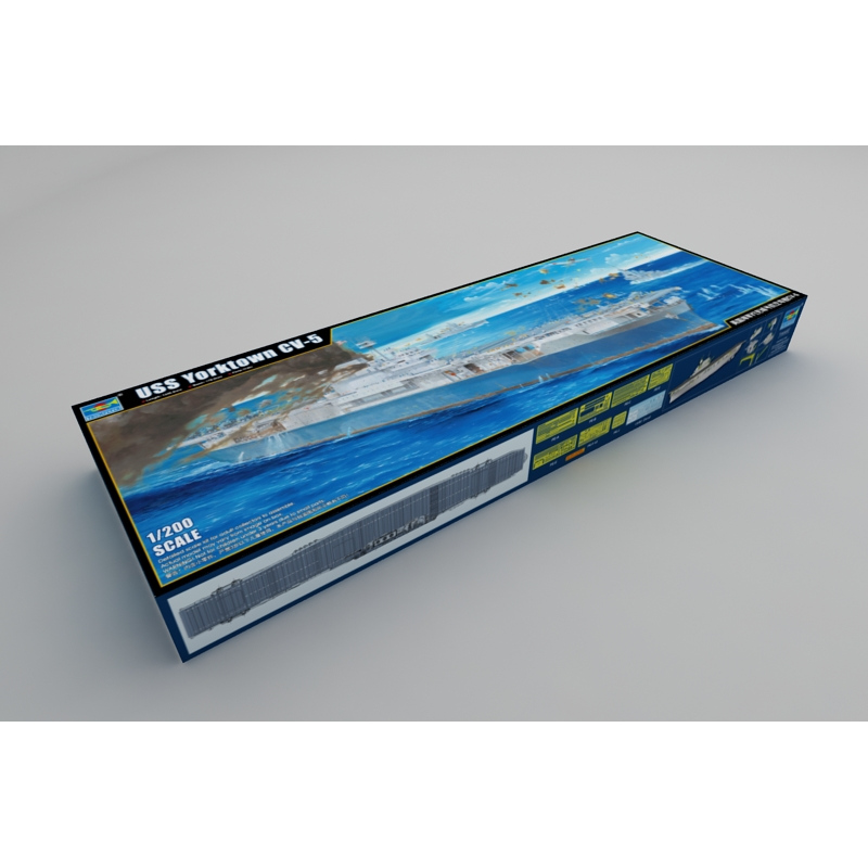 Trumpeter 03711 - 1/200 USS Yorktown CV-5