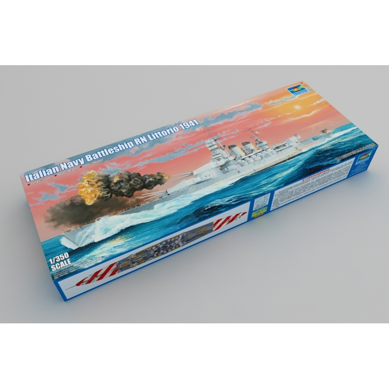 Trumpeter 05319 - 1/350 Italian Navy Battleship RN Littorio 1941