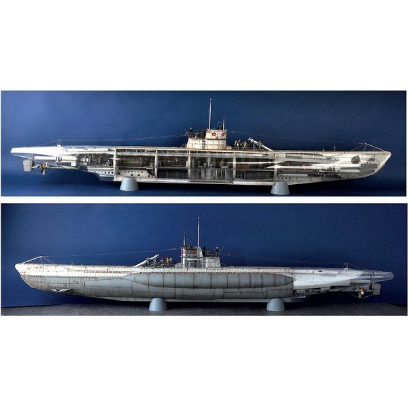 Trumpeter 06801 1/48 DKM U-Boat Type VIIC U-552 - günstig kaufen bei ...