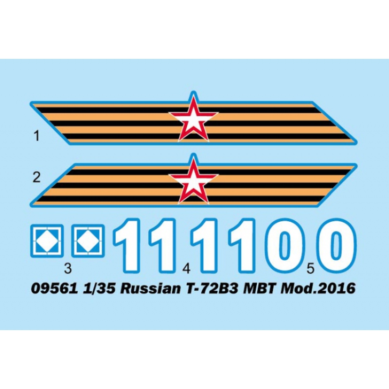 Russian t-72b/b1 main battle tank trumpeter - sopworks