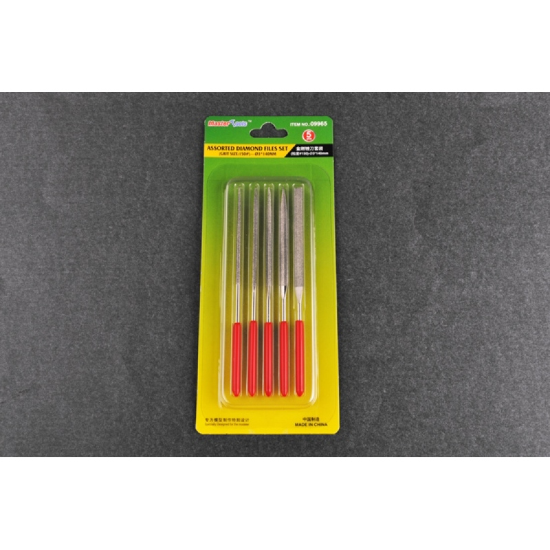 Trumpeter 09965 - Assorted Diamond Files Set